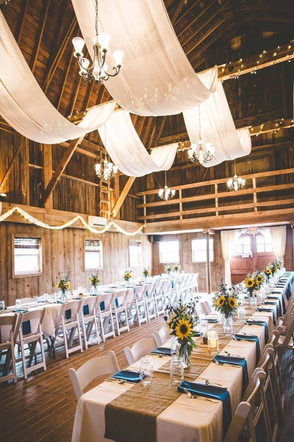 Twin Silos Indoor Area | Partyman Catering